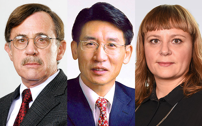 Prof. Thomas P. Russell, Prof. Qikun Xue and Prof. Magda Titirici ...